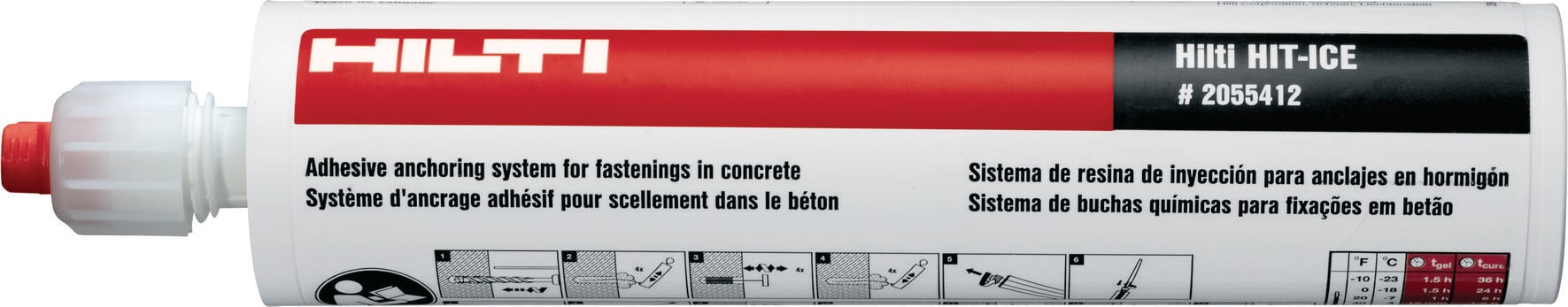 HIT-ICE Adhesive anchor - Chemical anchors - Hilti Canada