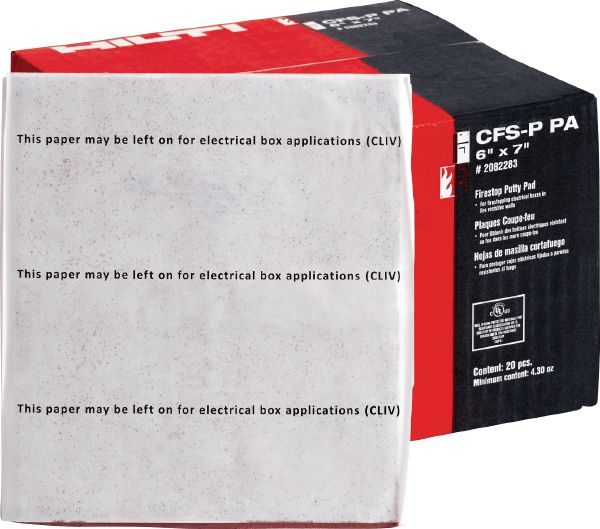 Firestop Putties - Hilti Canada